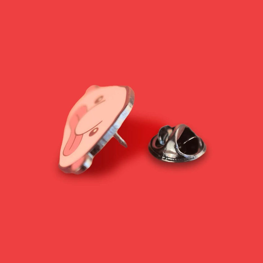 Blobfish Pin Badge – Minimum Mouse