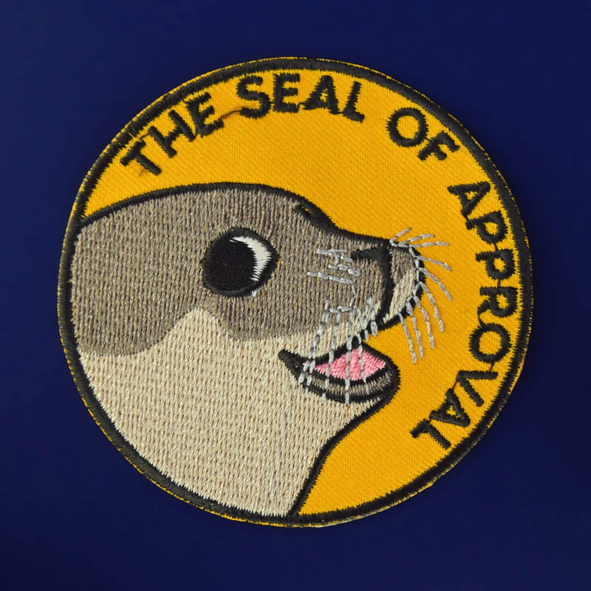 The Seal Of Approval Iron On Patch – Minimum Mouse