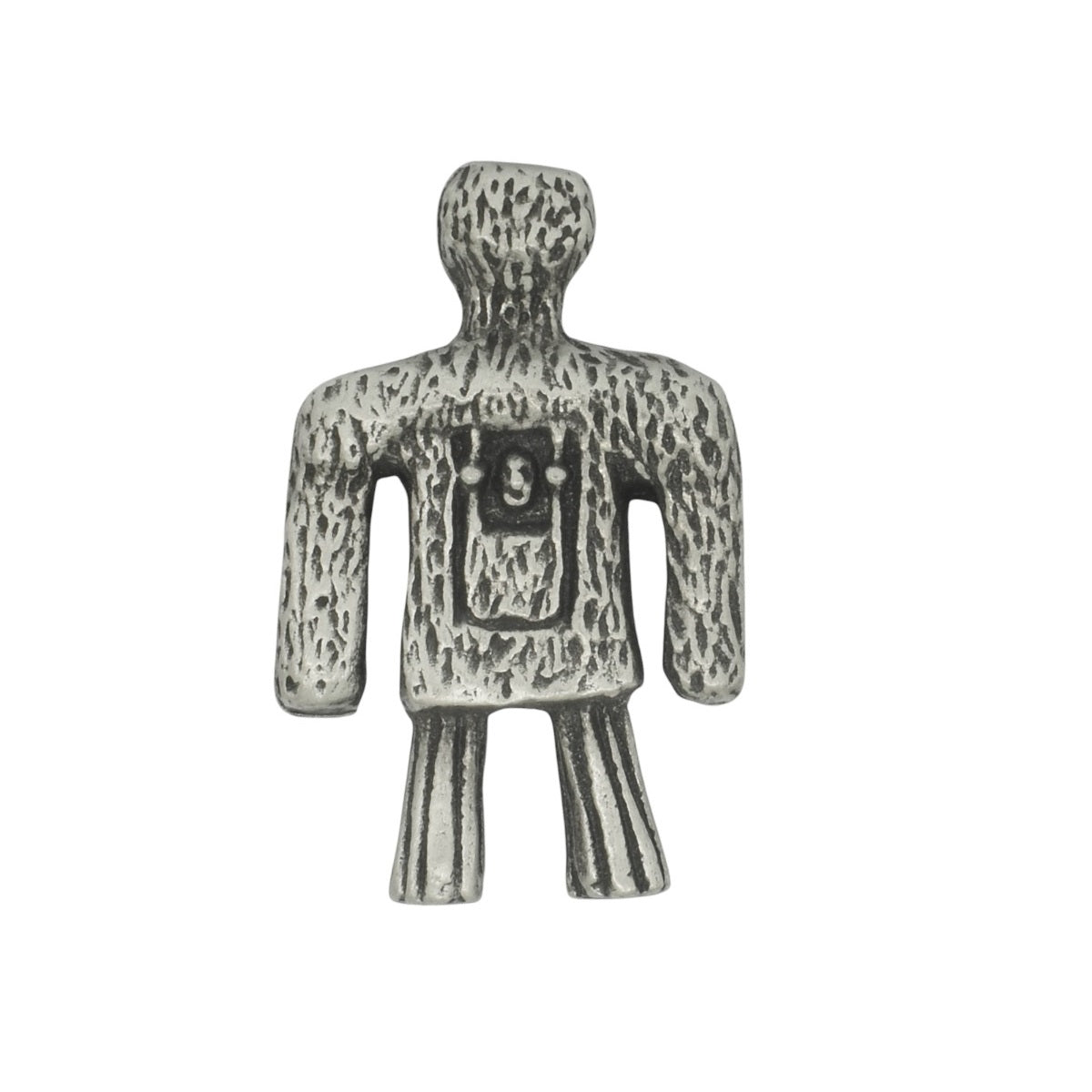 Wicker Man Pewter Pin Badge – Minimum Mouse