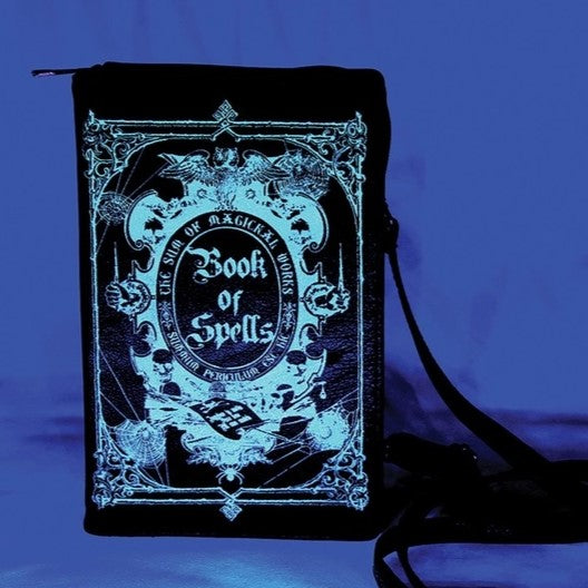 The Book of Spells Book Bag Quirky Gift For Book Lovers Witchy Gothic ...