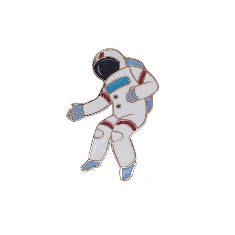 Astronaut Cute Enamel Lapel Pin Badge/Brooch Spaceman Space Nasa BNWT ...