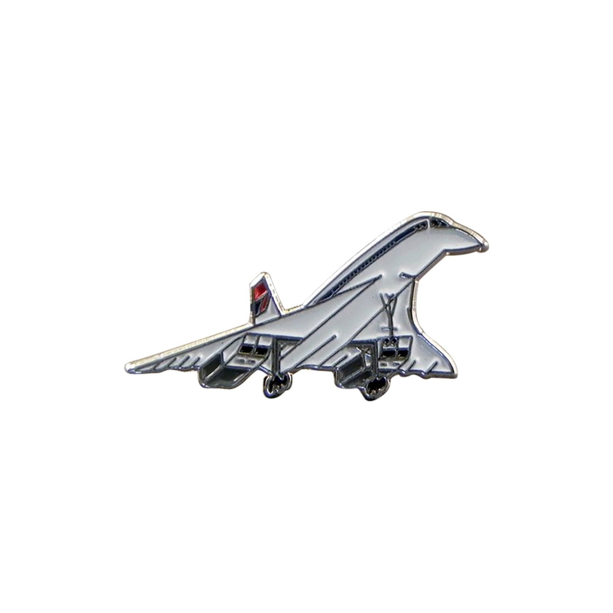 Concorde Enamel Lapel Pin Badge/Brooch British Airways BA Supersonic ...