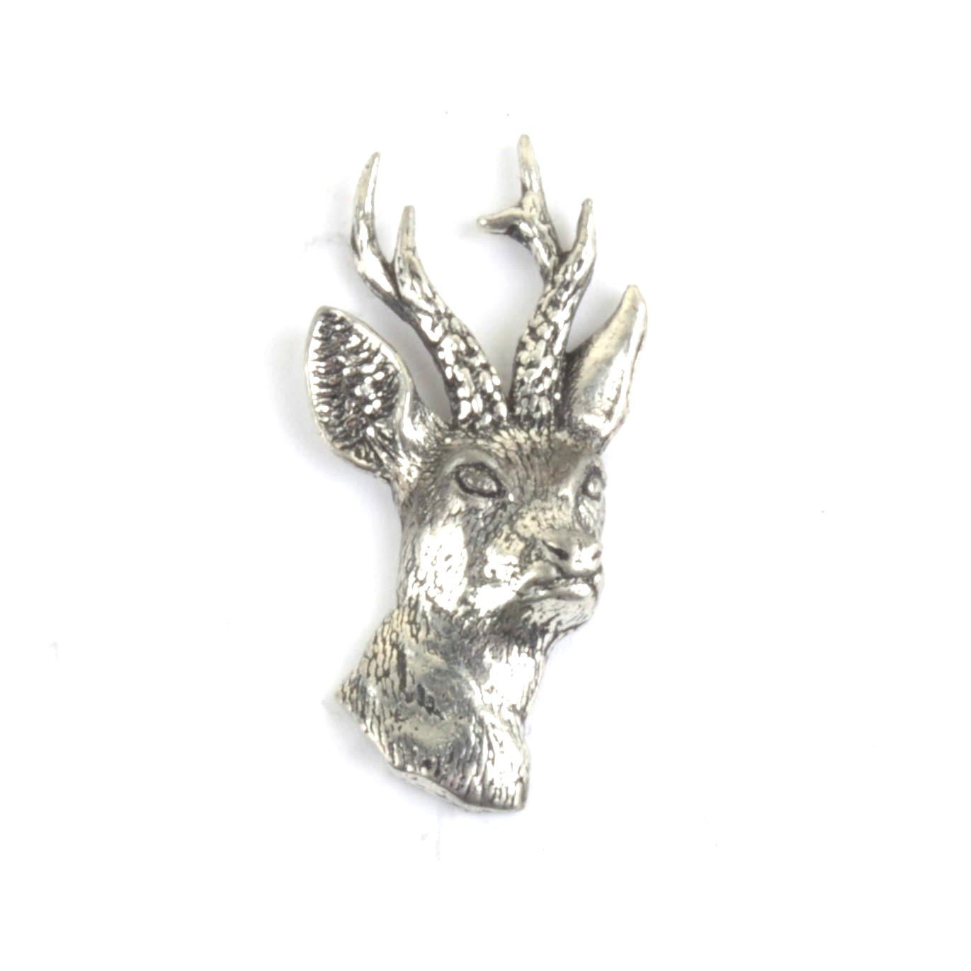 Deer Head Pewter Pin Badge/Brooch Gift Heritage Hunting Country Hunter ...