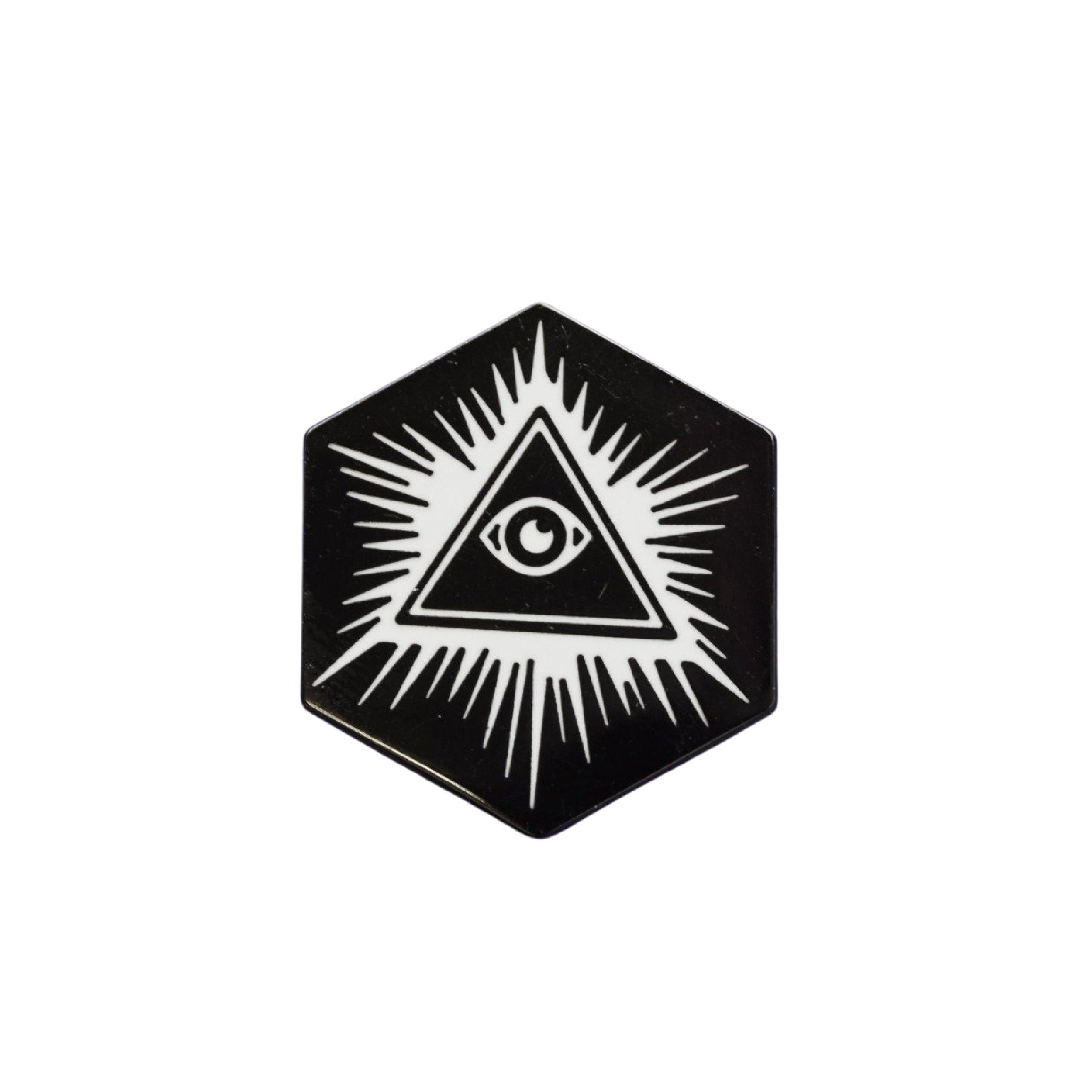 Eye Of Providence Enamel Lapel Pin Badge – Minimum Mouse