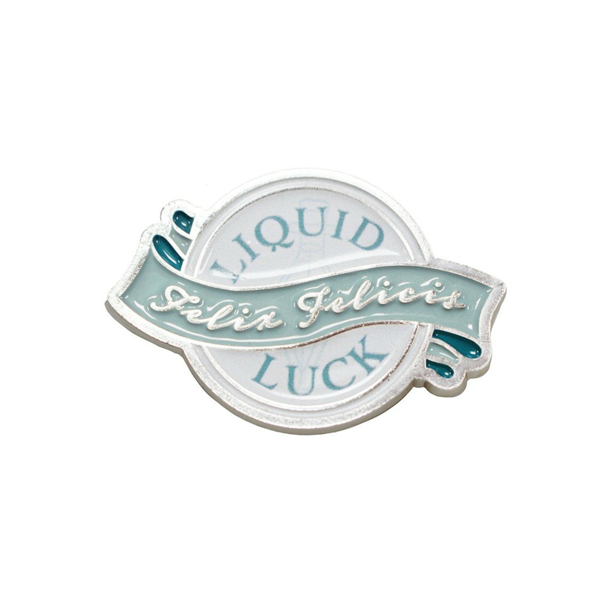 Harry Potter Felix Felicis Lapel Pin Badge/Brooch Liquid Luck Magic ...
