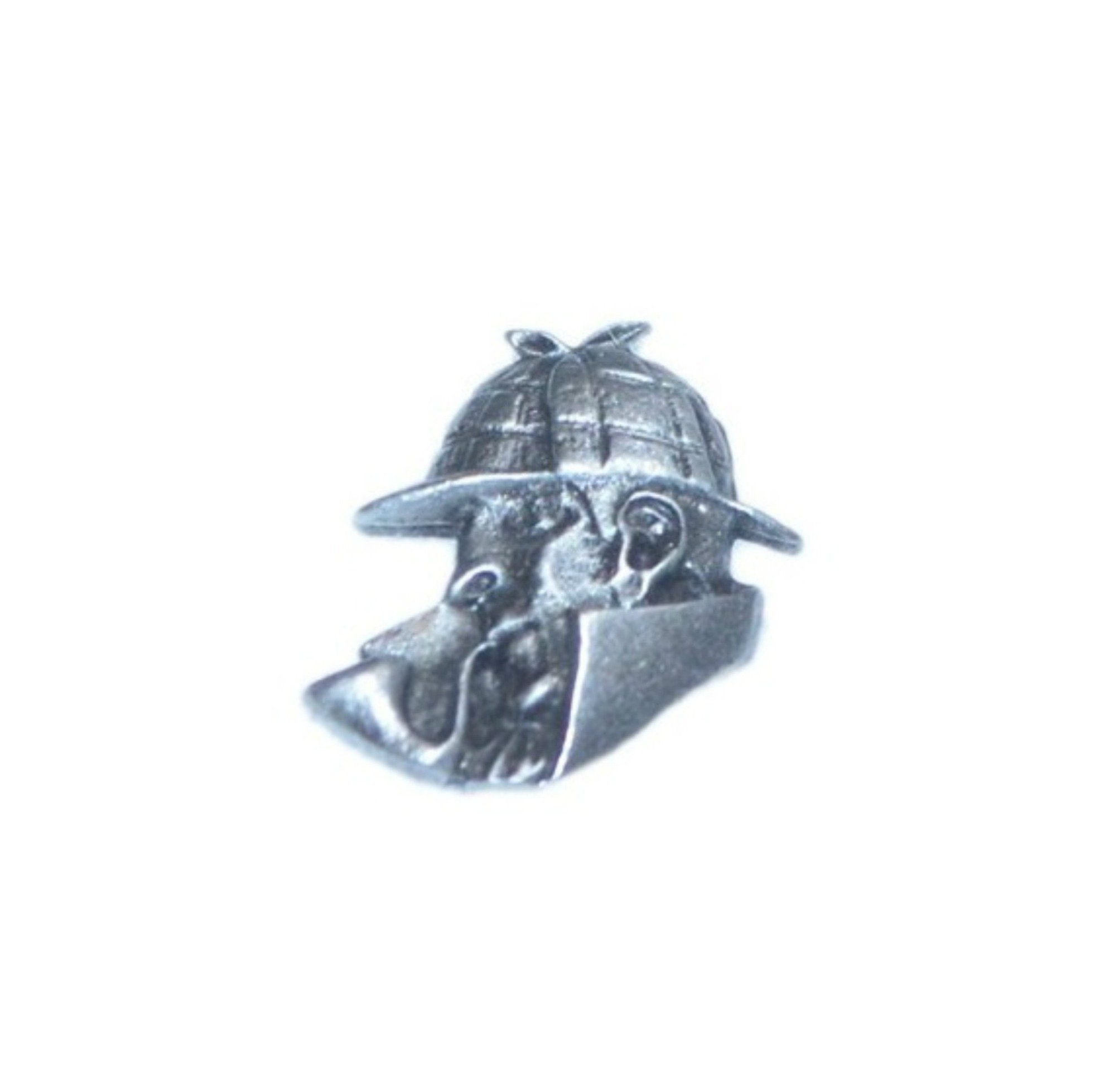 Sherlock Holmes Pewter Lapel Pin Badge/Brooch Arthur Conan Doyle ...